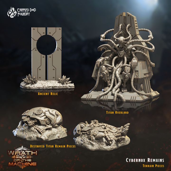 3D Printable Wrath of the Machine ~ October '24 Sci-Fi Budle by ...