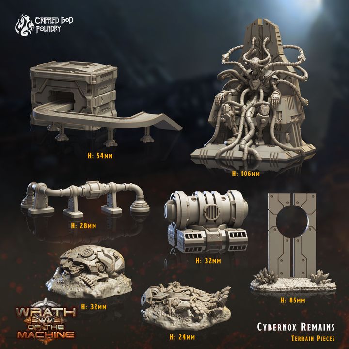 3D Printable Wrath of the Machine ~ October '24 Sci-Fi Budle by ...