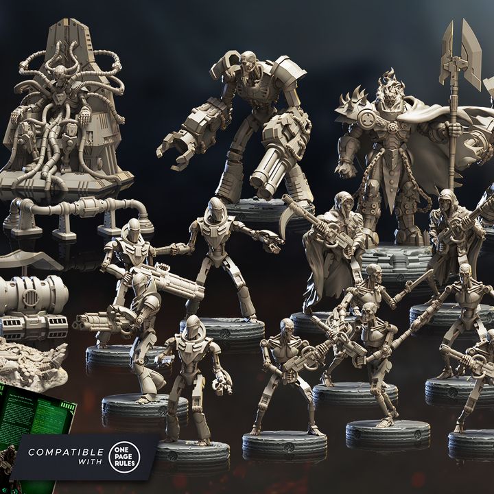 3D Printable Wrath of the Machine ~ October '24 Sci-Fi Budle by ...