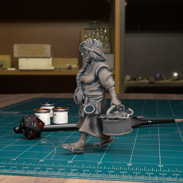 3D Printable Curse of Strahd - Bella Sunbane [Pre-Supported] by ...