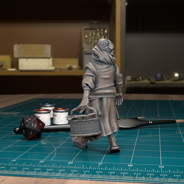 3D Printable Curse of Strahd - Bella Sunbane [Pre-Supported] by ...