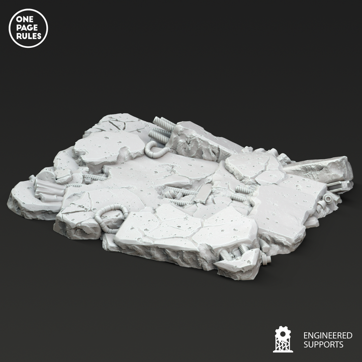 3D Printable Urban Area Terrain by One Page Rules