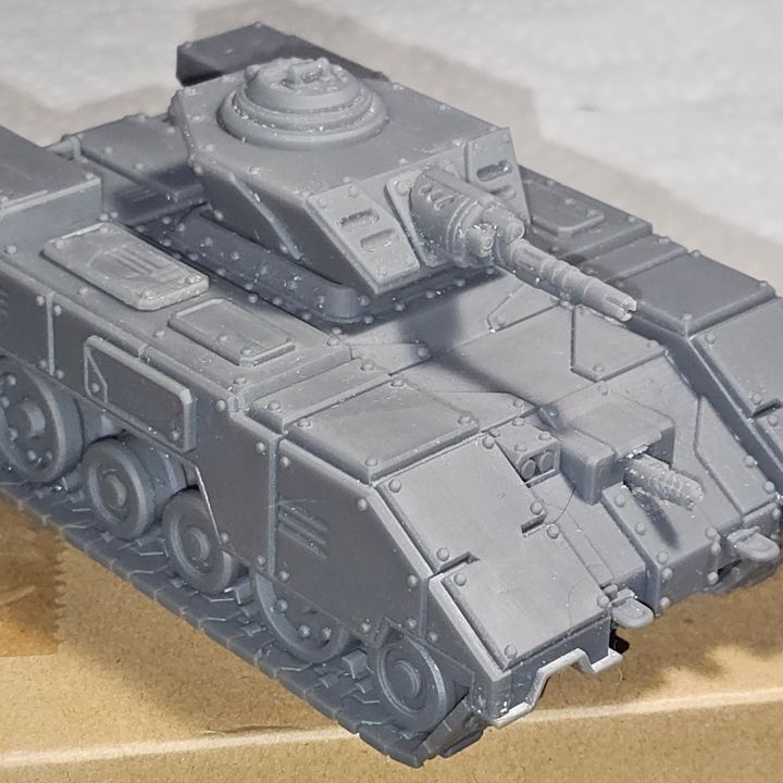 3D Print of Light APC - Human Defense Force by Wolf Lord Baelrog