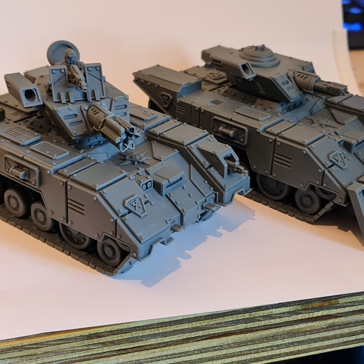3D Print of Light APC - Human Defense Force by daanvanhattum