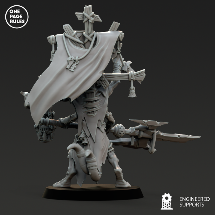 3D Printable Reaper Champion - Shadow Stalkers by One Page Rules