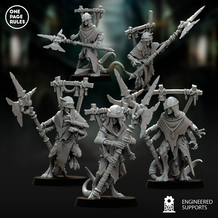 3D Printable Reapers - Shadow Stalkers by One Page Rules