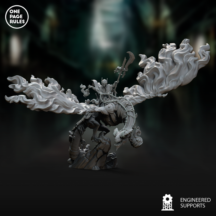 3D Printable Reaper Champion on Flying Beast - Shadow Stalkers by One ...