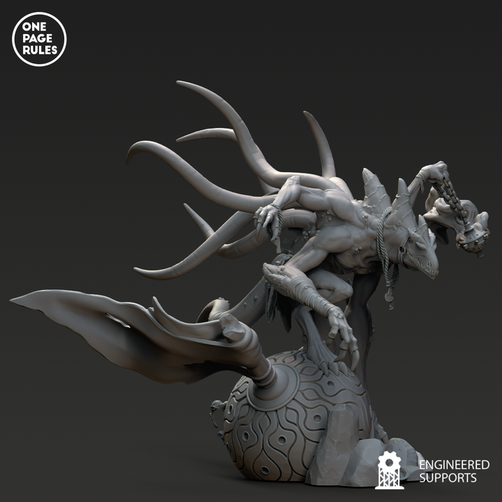 3D Printable Ascended Fiend - Shadow Stalkers by One Page Rules