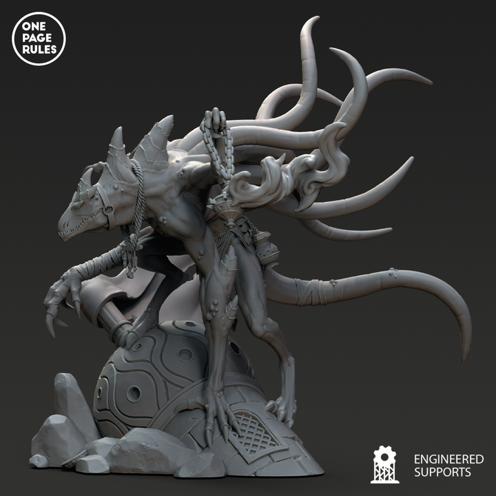3D Printable Ascended Fiend - Shadow Stalkers by One Page Rules