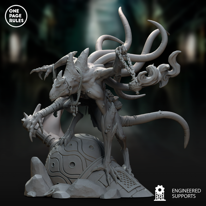 3D Printable Ascended Fiend - Shadow Stalkers by One Page Rules