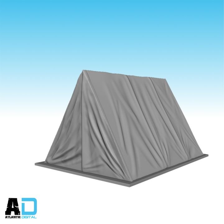 3D Printable Napoleonic Tents and camp accessories by Wargames Atlantic