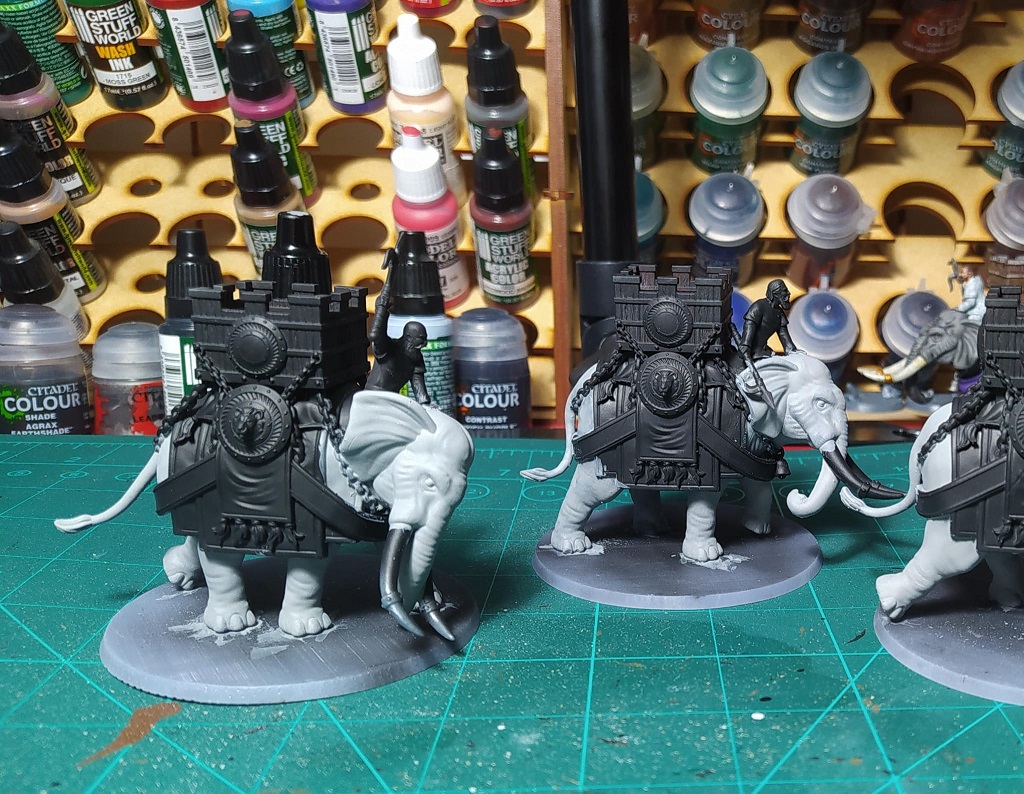 3D Printable Persian War Elephants - Blades of Persia by ResinWarfare