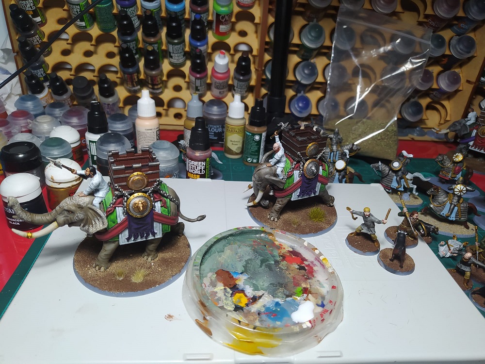 3D Printable Persian War Elephants - Blades of Persia by ResinWarfare