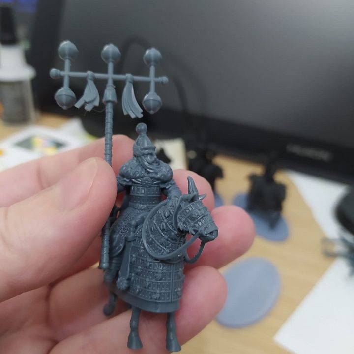 3D Printable King Khosrow II, Bahram Chobin and Zoroastrian Priests ...