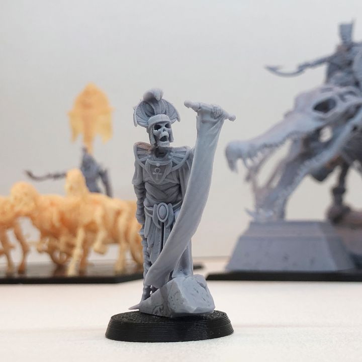 3D Printable Pharaoh's Legacy: Chamberlain by Crab Miniatures