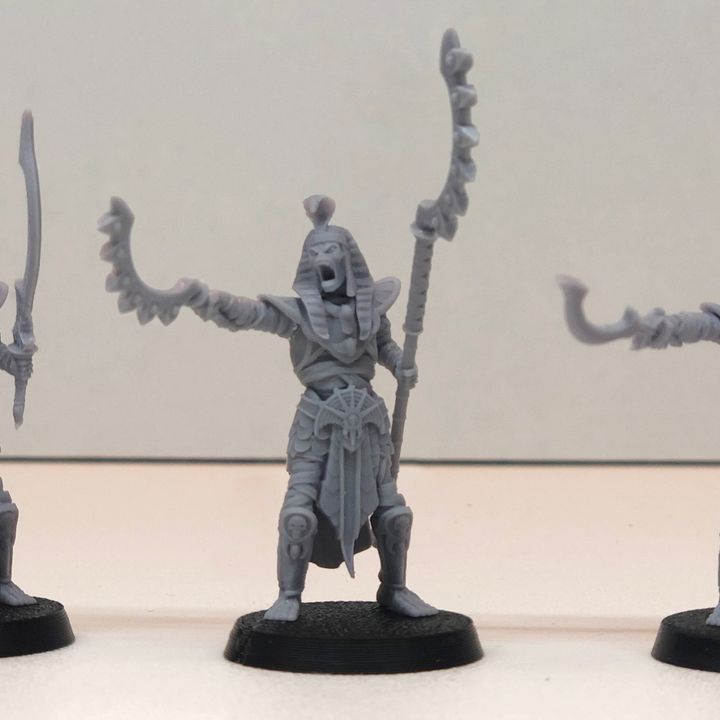 3D Printable Pharaoh's Legacy: Pharaoh Mummy by Crab Miniatures