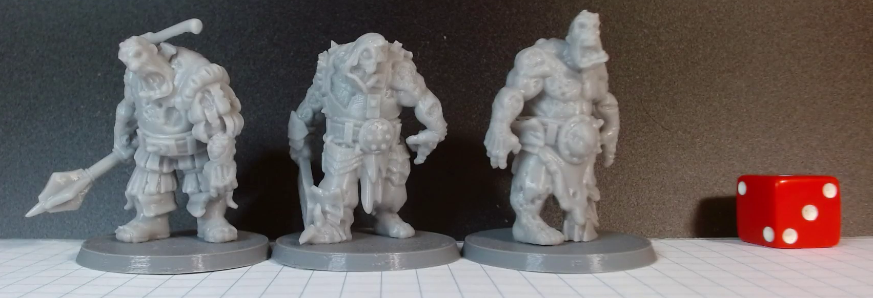 3D Printable Undead Ogres (Pre Supported) by Duncan Shadow