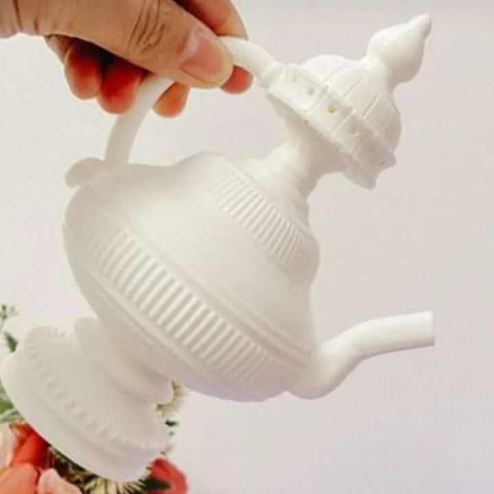 3D Printable 3D Printable Magic Water Pot (longer spout) by MELS 3D LABS