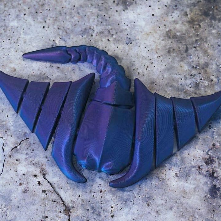 3D Printable STING RAY ARTICULATION by MELS 3D LABS