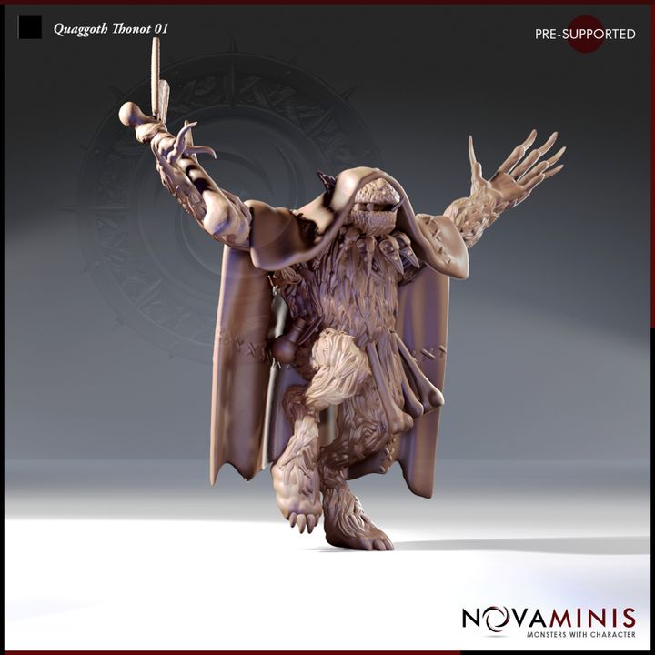 3D Printable Quaggoth Thonot 01 by NOVAMINIS