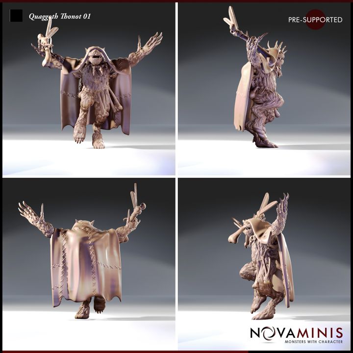 3D Printable Quaggoth Thonot 01 by NOVAMINIS