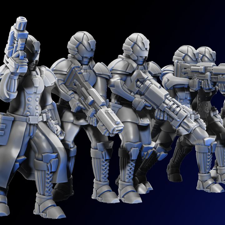 3D Printable Peacekeepers by Three Brothers Grim