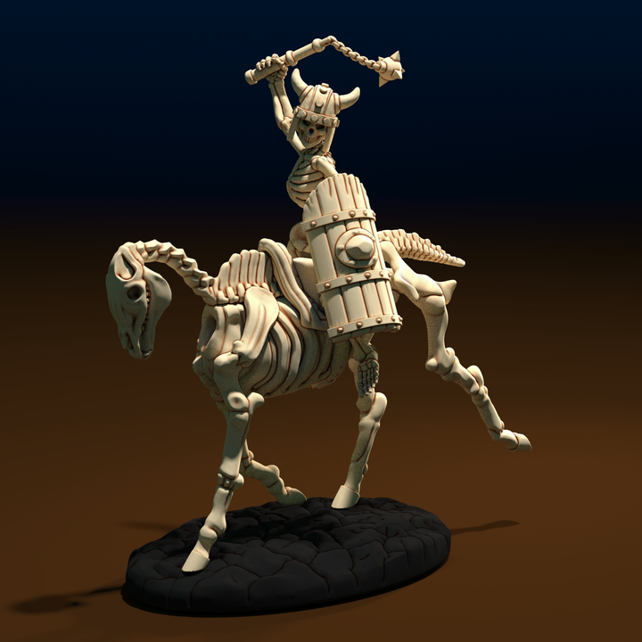 3D Printable Undead Skeleton Warband – 28mm Fantasy Miniature Set for ...