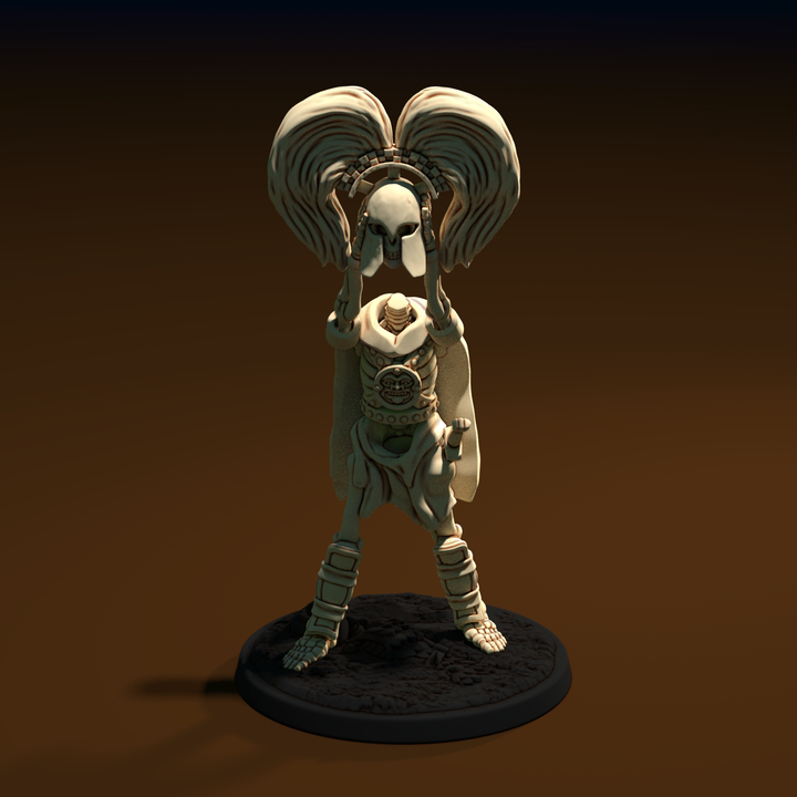 3D Printable Undead Skeleton Warband – 28mm Fantasy Miniature Set for ...