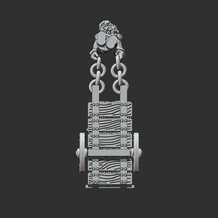 3D Printable Dwarf & Cart - The Great Mountain Dwarves of Transylvania ...