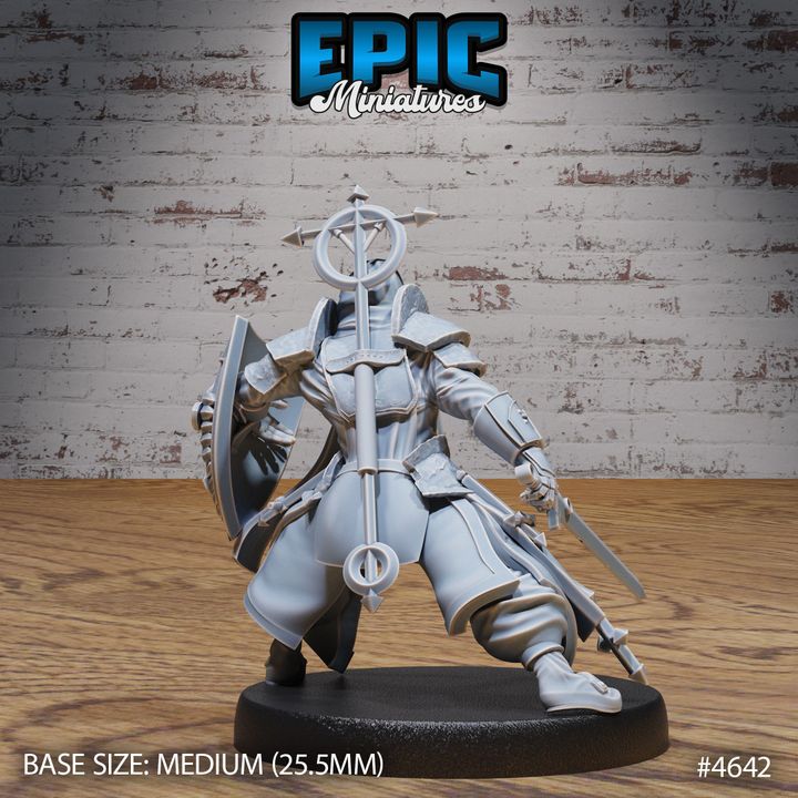 3D Printable Inquisitor Knight Block / Angelic Soldier / Holy Warrior ...
