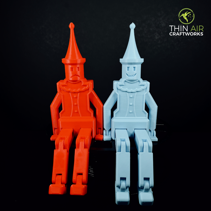 3D Printable Art the Articulating Shelf Elf by Thin Air 3D