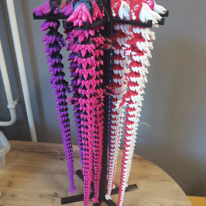 3D Printable Rotating modular display stand by BT3D&DeusCat