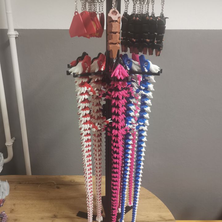 3D Printable Rotating modular display stand by BT3D&DeusCat