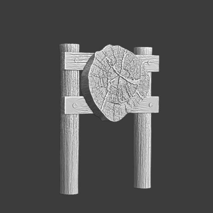 3D Printable Medieval simple target practice by Northern Crusades ...