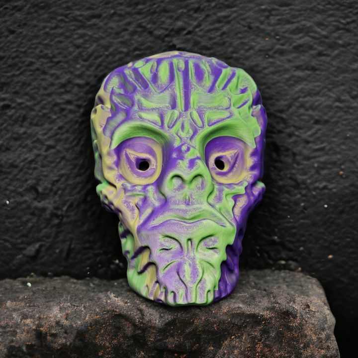 3D Printable GHOST MASK by MELS 3D LABS