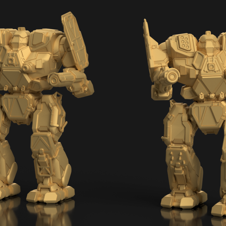 3D Printable Mauler MAL-3F “Lancer” by Matt Mason