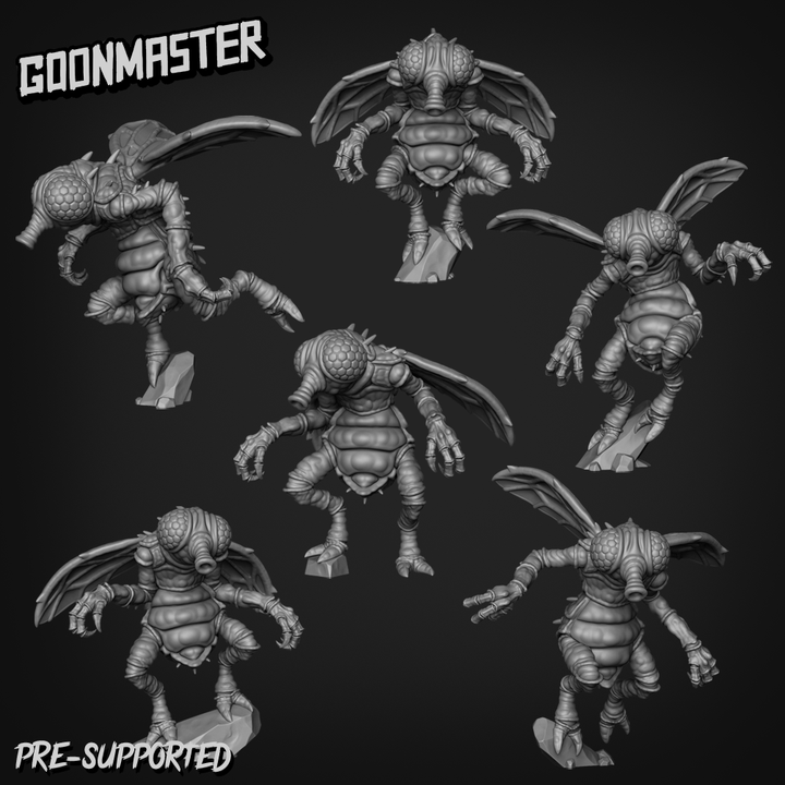 3D Printable Filthy Fly Folk Bundle by Goon Master