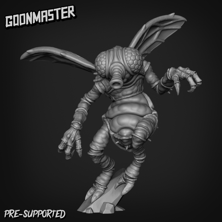 3D Printable Filthy Fly Folk 2 by Goon Master