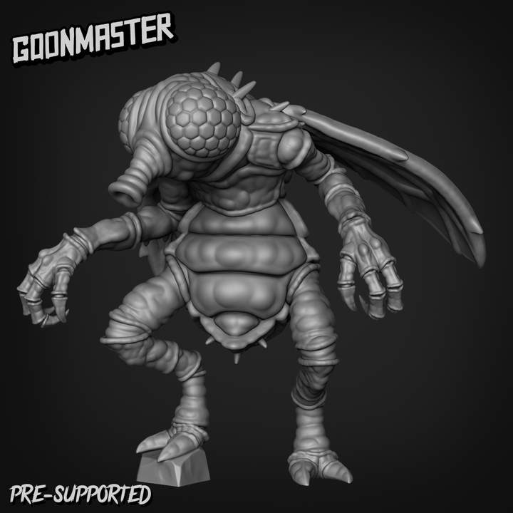 3D Printable Filthy Fly Folk 5 by Goon Master
