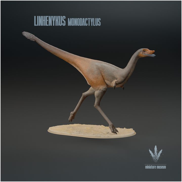 3D Printable Linhenykus monodactylus : Running by Miniature Museum