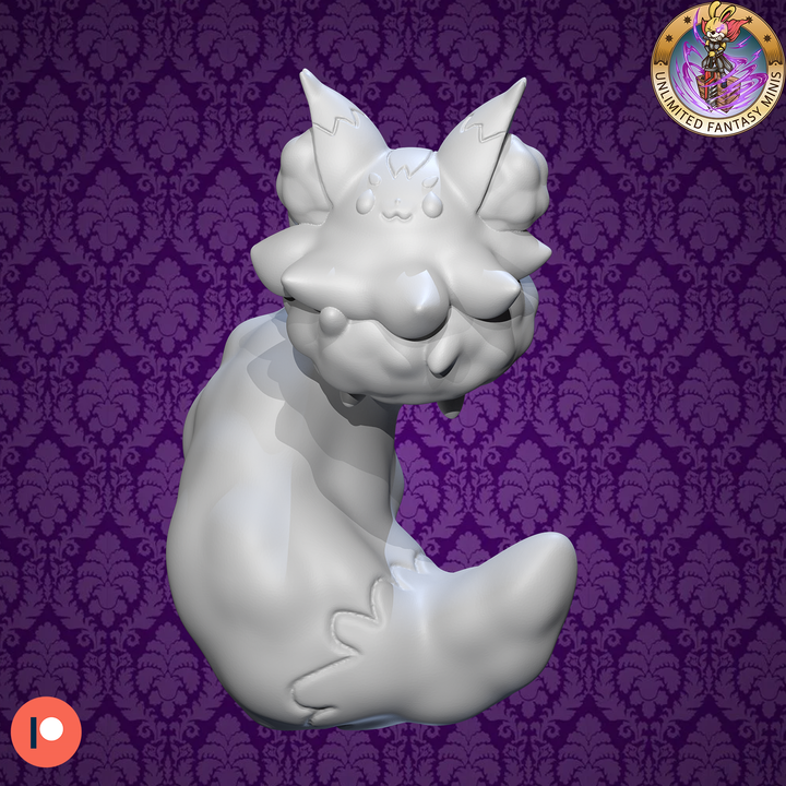 3D Printable Floofy Familiar by Irnkman