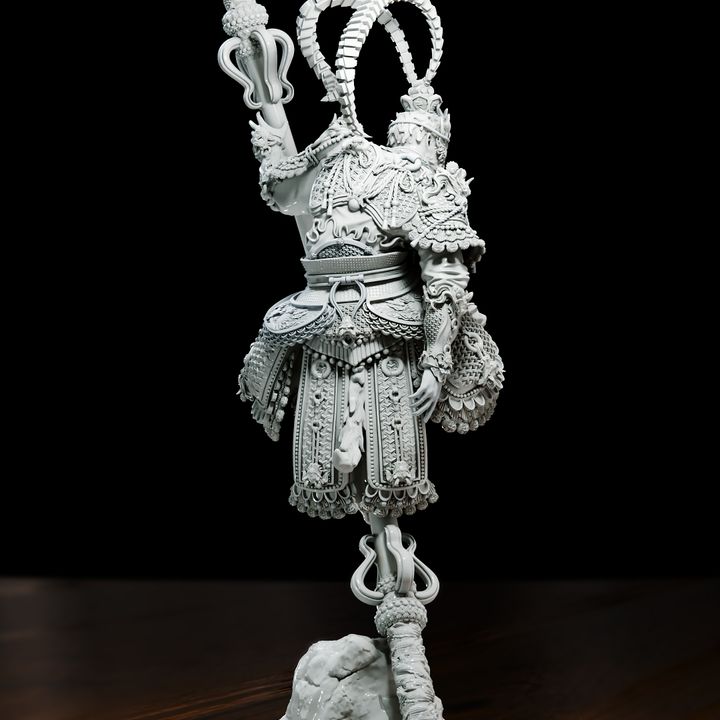 3d Printable Black Myth Wu Kong By Dragon Gate Tavern