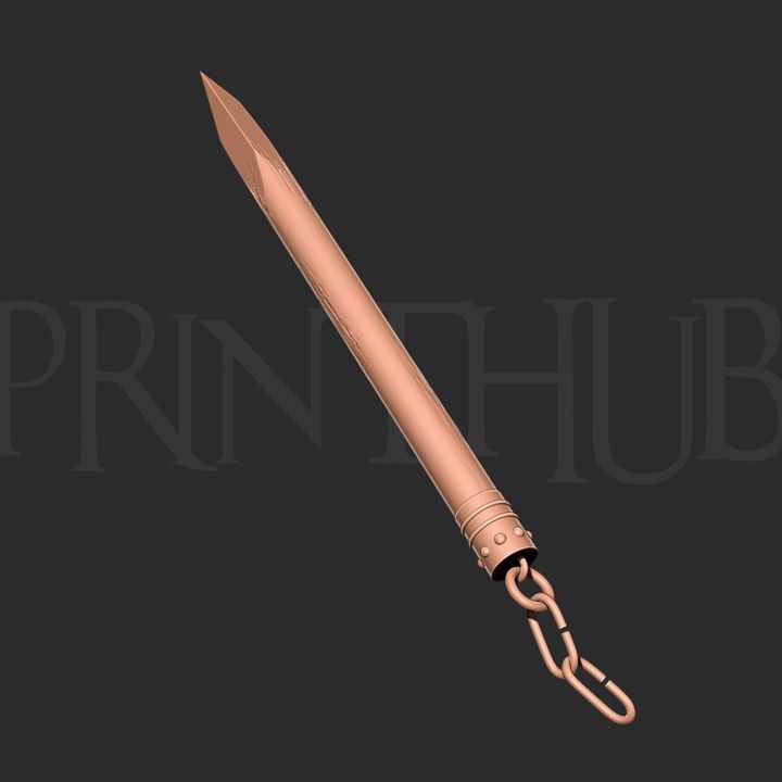 3D Printable Sharpened Playful Cloud for cosplay prop by Printhub