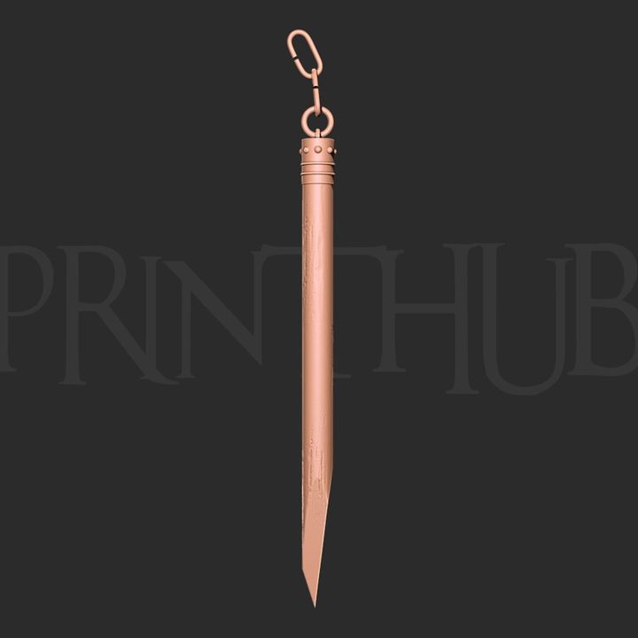 3D Printable Sharpened Playful Cloud for cosplay prop by Printhub