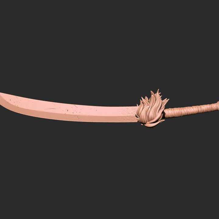 3D Printable Split Soul Katana - Toji Fushiguro For cosplay by Printhub