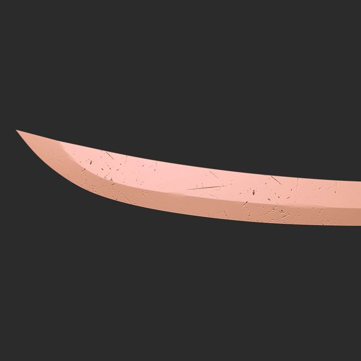 3D Printable Split Soul Katana - Toji Fushiguro For cosplay by Printhub