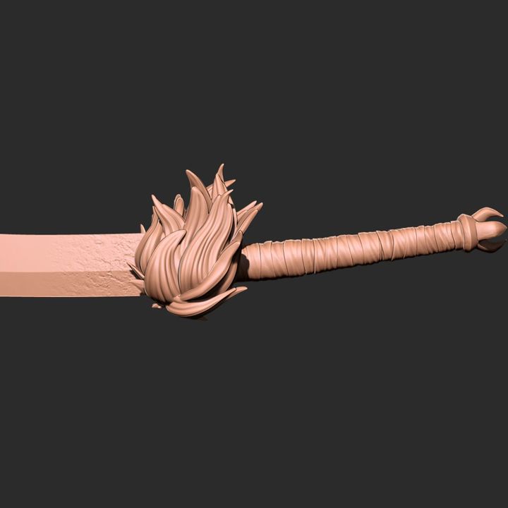 3D Printable Split Soul Katana - Toji Fushiguro For cosplay by Printhub