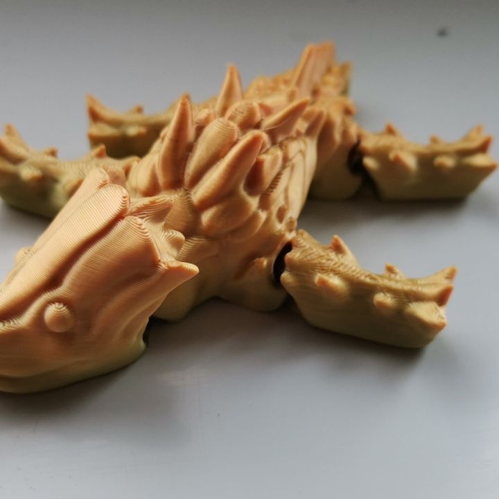 3D Printable Baby Dragonling by BT3D&DeusCat