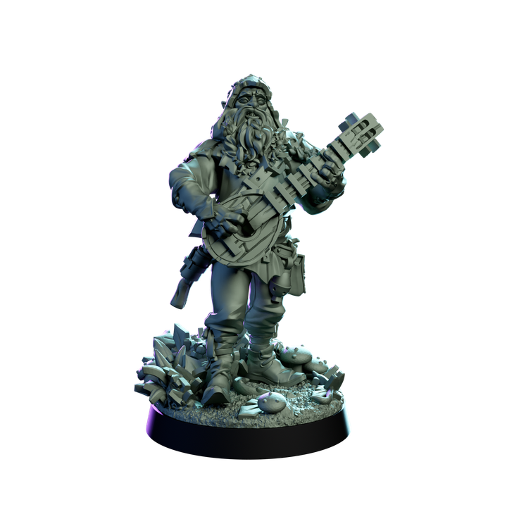 3D Printable Eirian, The Hermit 75mm by MEniatures