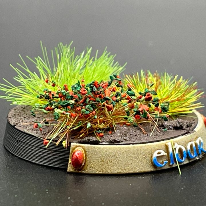 3D Printable Eldar / High Elf Raiders Name Plate Builder by Tagmybase.com